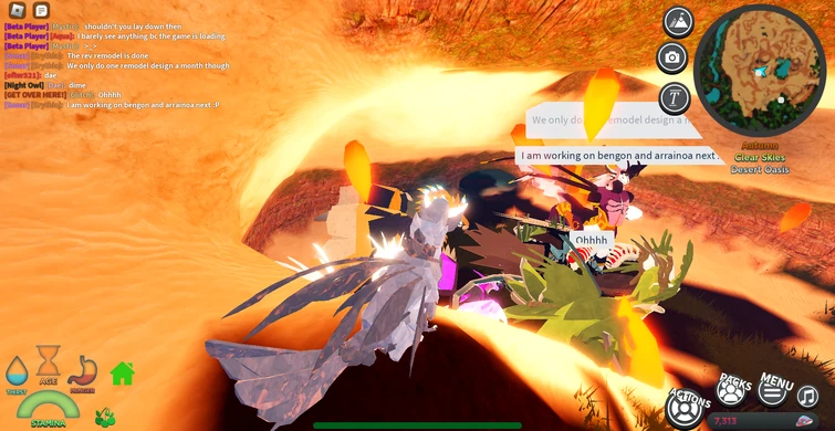 I was on a server with ery and they were answering some questions. I ...