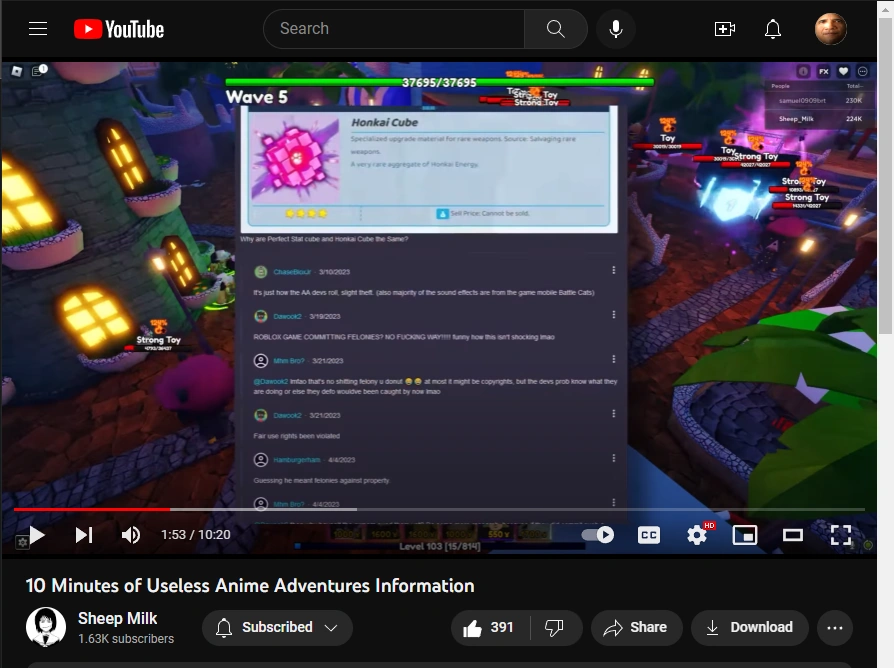 I made it into some random YT video for being a troll :skull: | Fandom