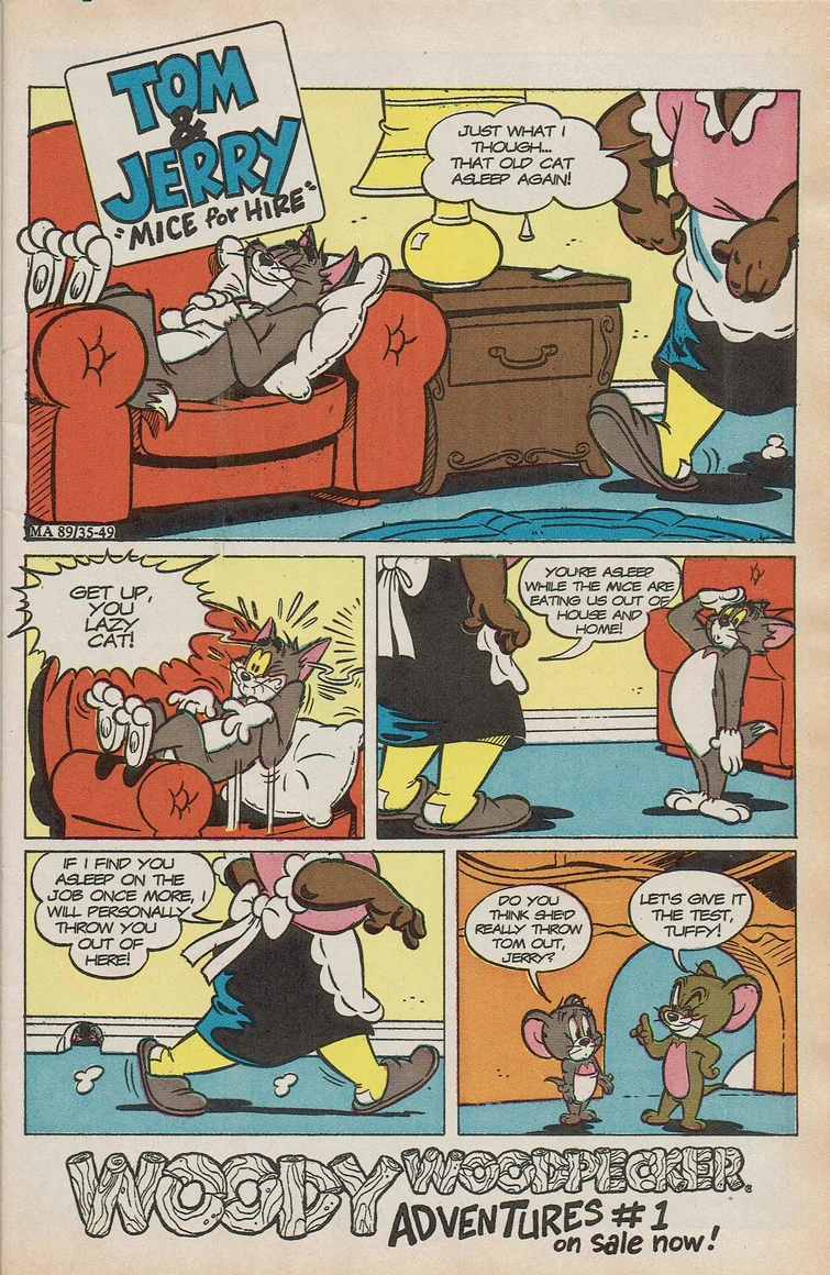 Mammy Two Shoes in 1992 T&J comic. | Fandom