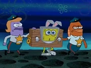 SpongeBob being arrested in Party Pooper Pants | Fandom