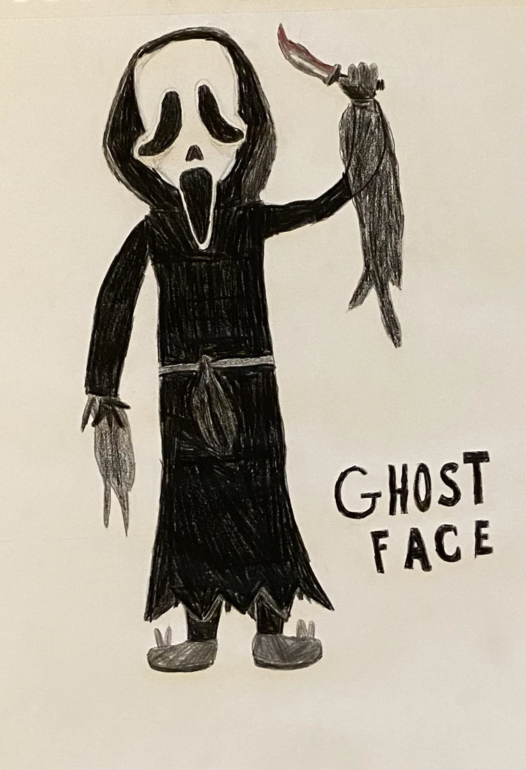 GhostFace drawing | Fandom