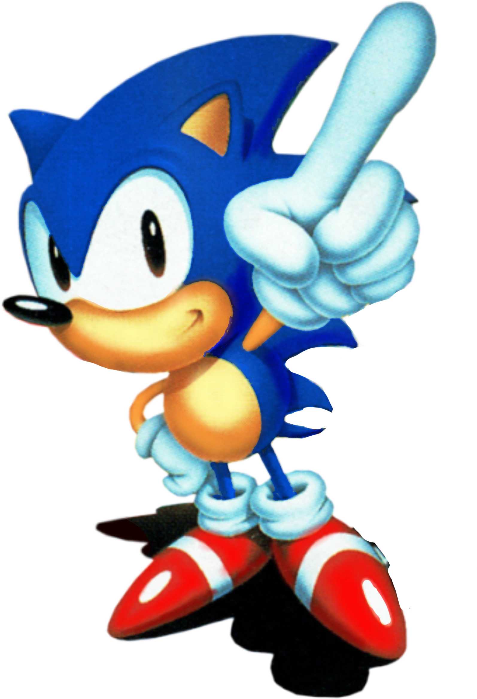 That one render from Sonic Triple Trouble with the traditional Japanese ...