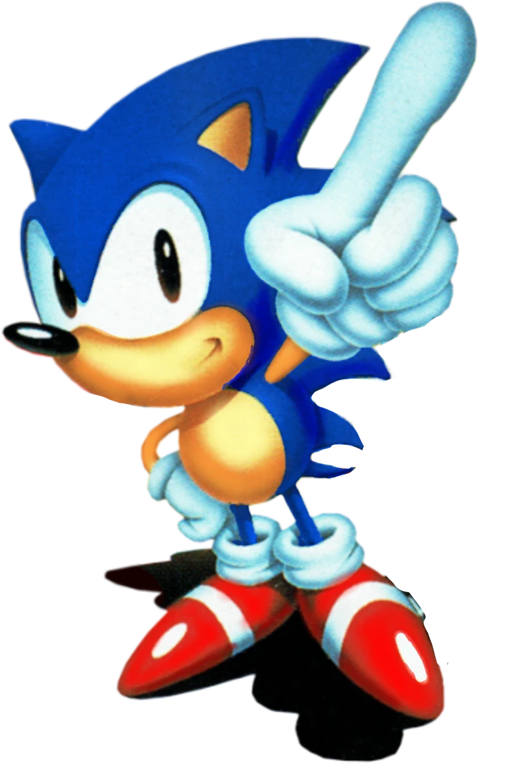 That one render from Sonic Triple Trouble with the traditional Japanese ...