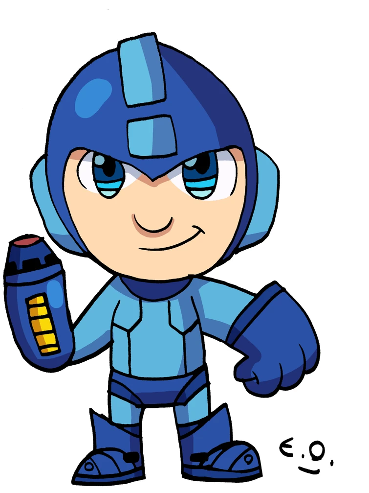 My drawing of Mega Man | Fandom