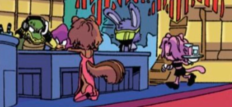 Vector and Espio in the Sequel's Official Prequel Comic? | Fandom
