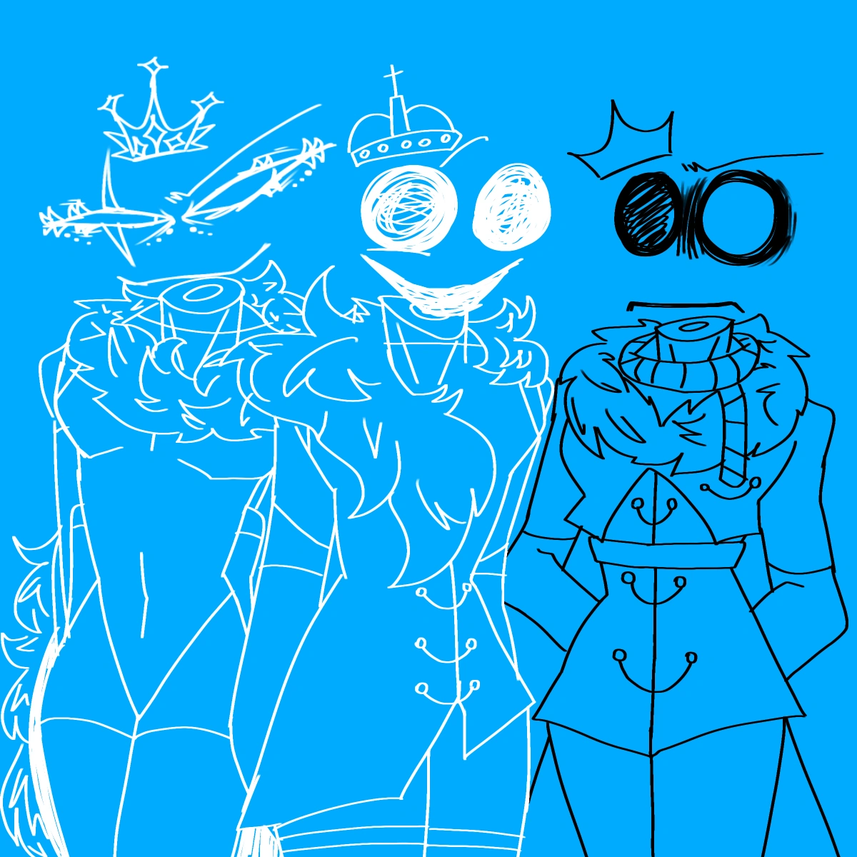 Three scribble kings | Fandom