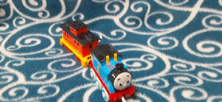 My push along Bruno arrived today! Here he is with some engines. | Fandom