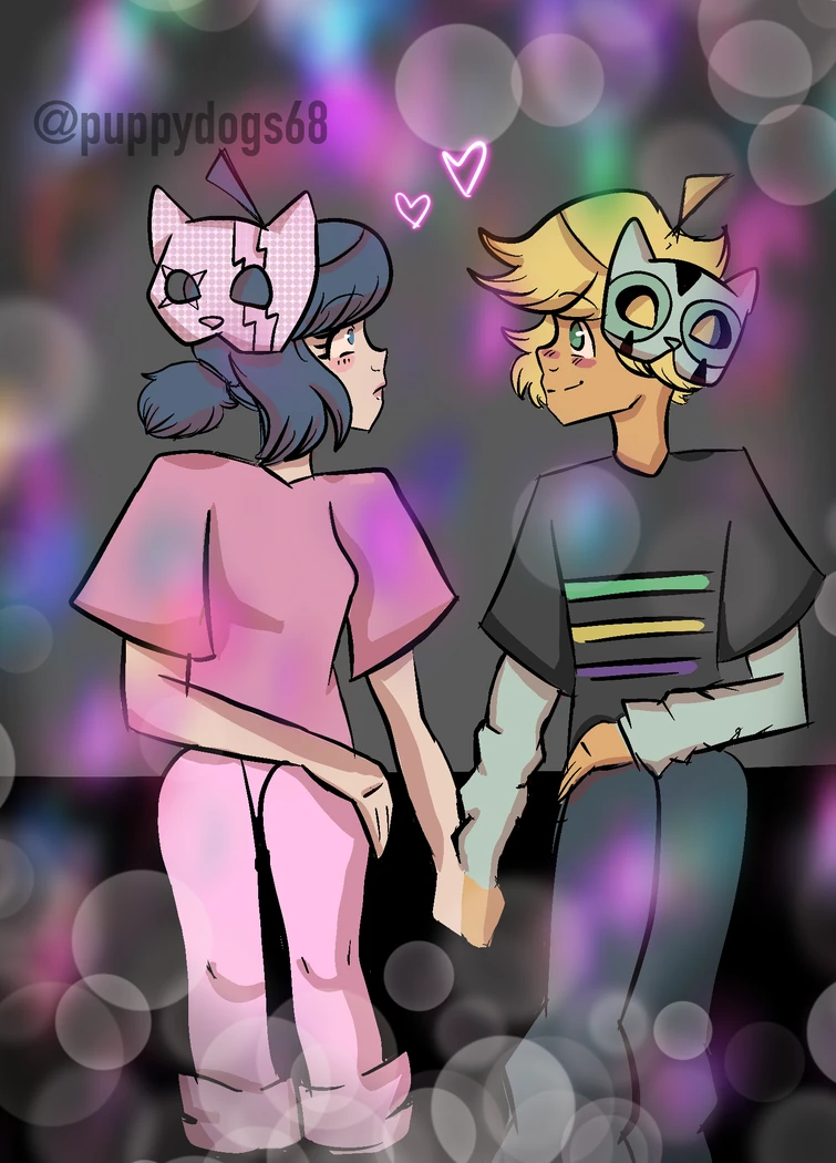 Adrienette Kitty Section Art | Fandom