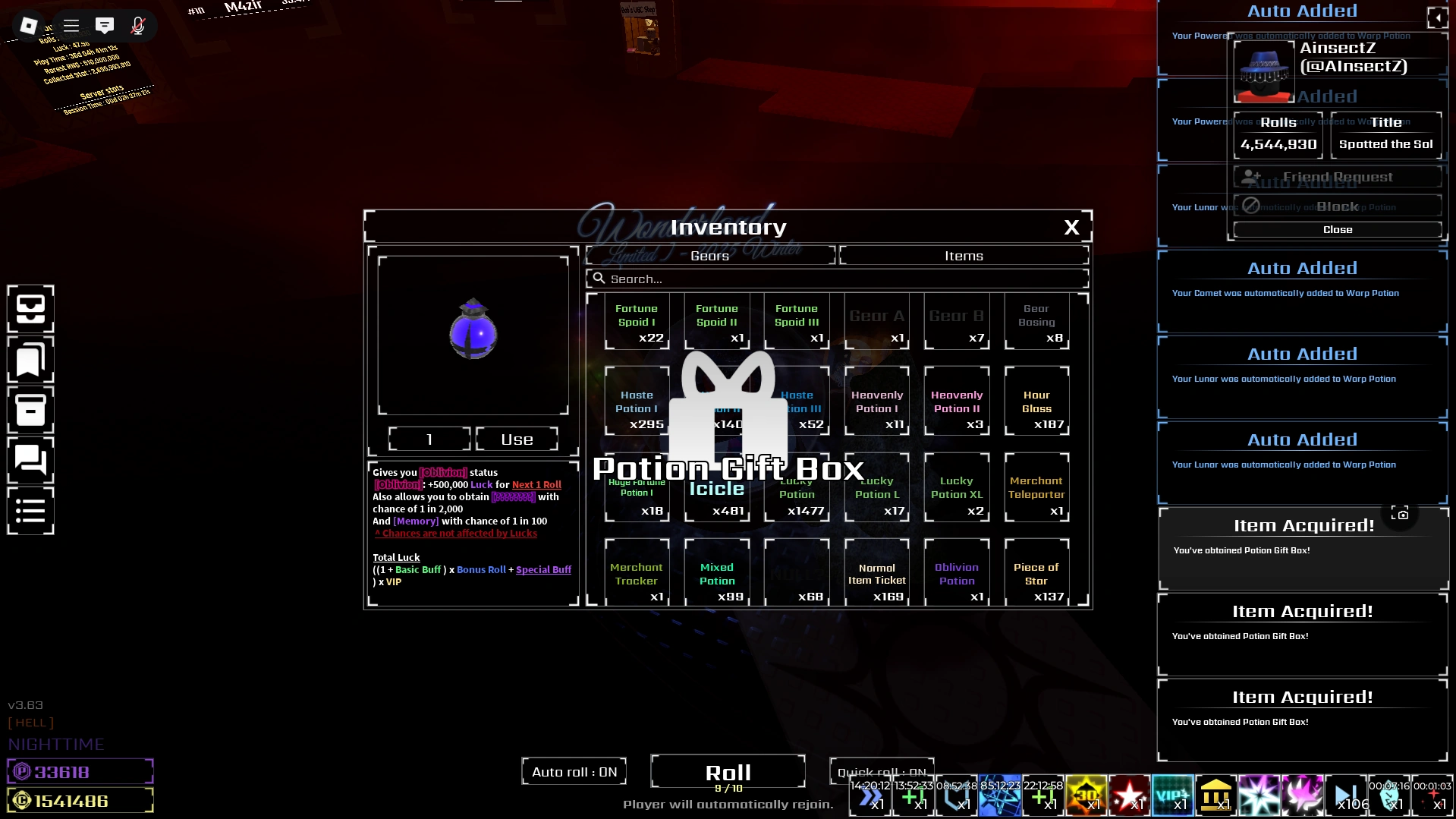 i got altas yuiet first try on rare roulette | Fandom