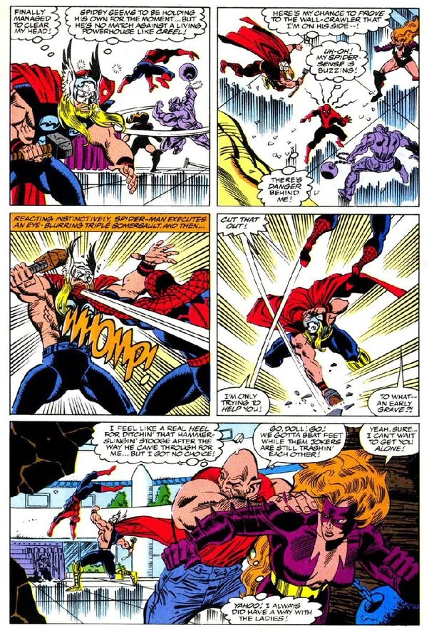 Spider-Man punched Thor | Fandom