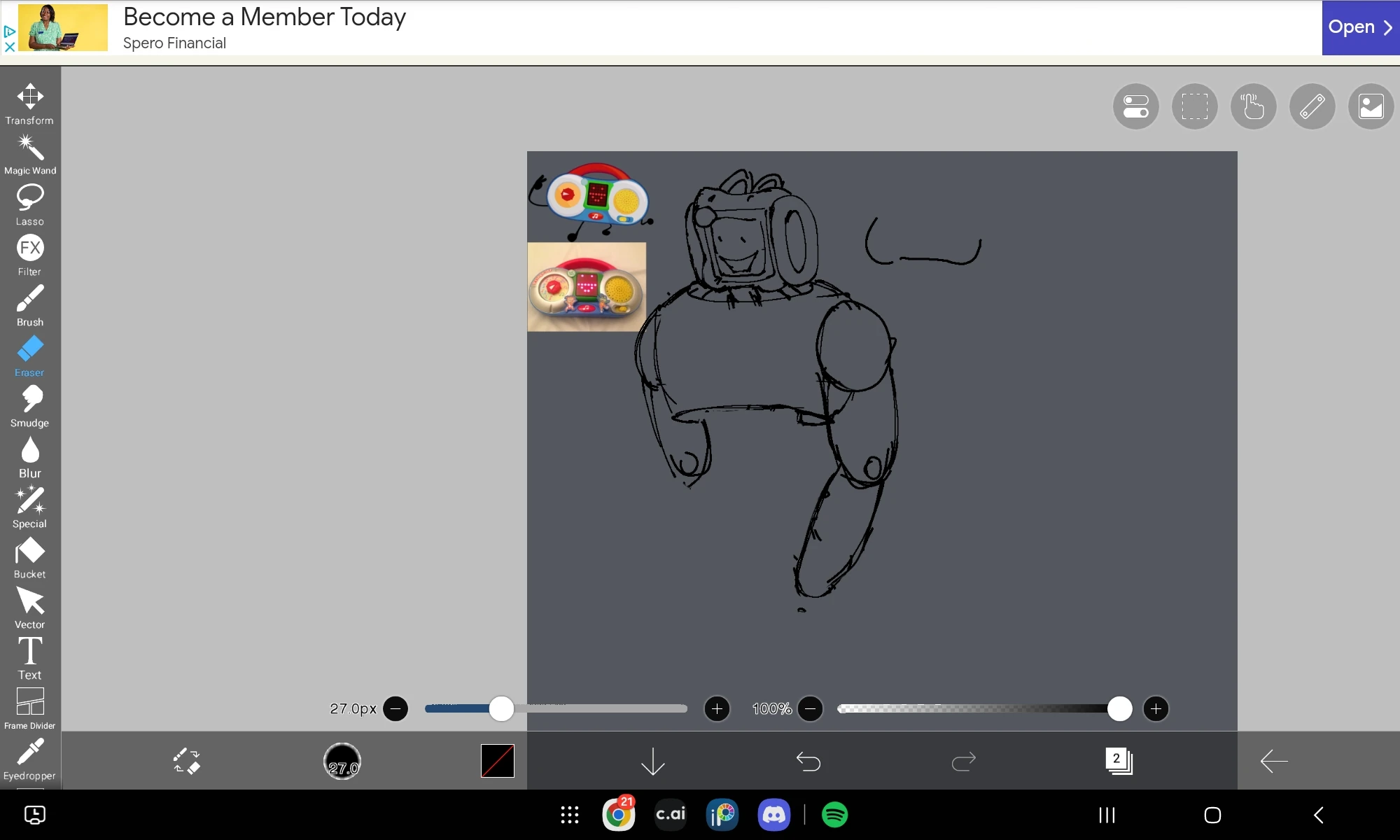 Fridge dj gijinka wip | Fandom