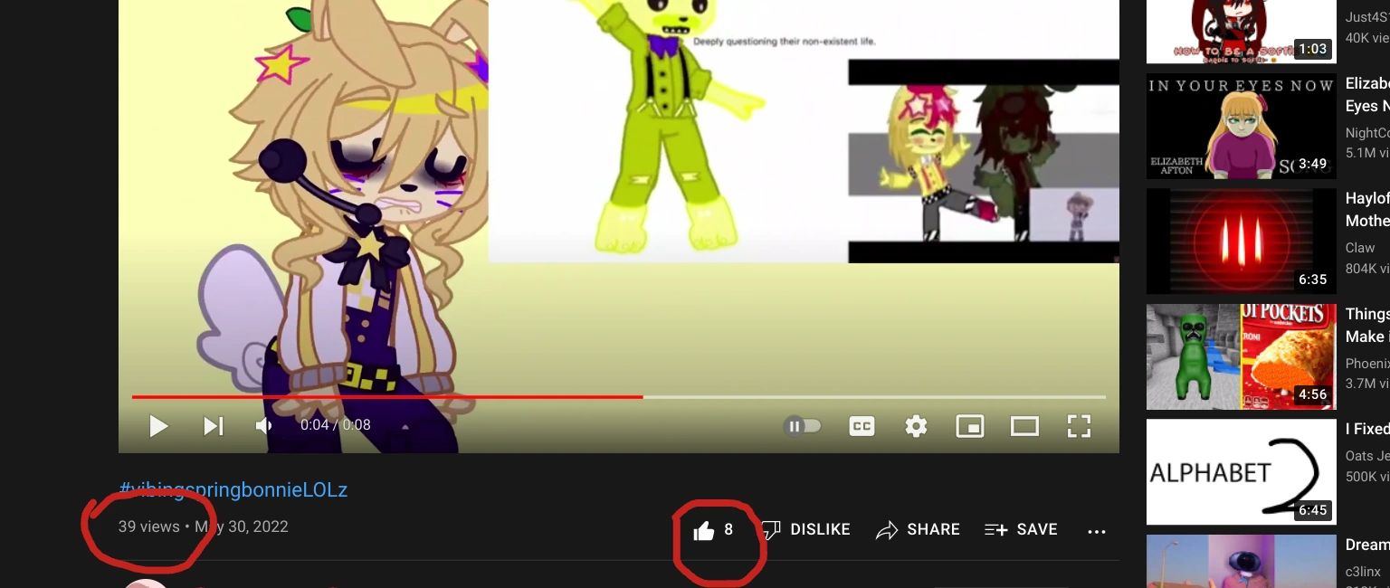 So apparently, my veiwers would rather see twerking Springbonnie than ...