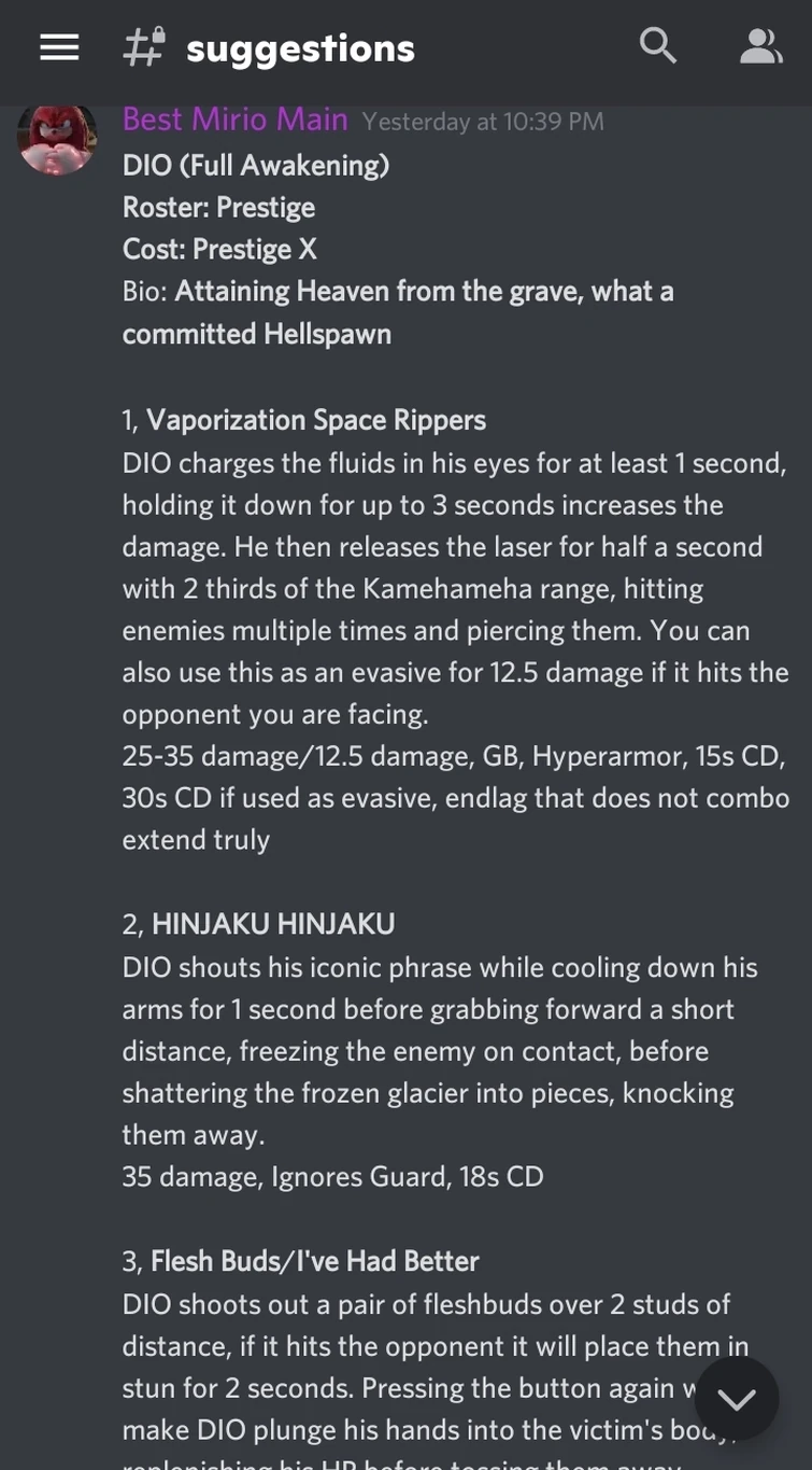 DIO (Full Power Vampire+TW) | Fandom