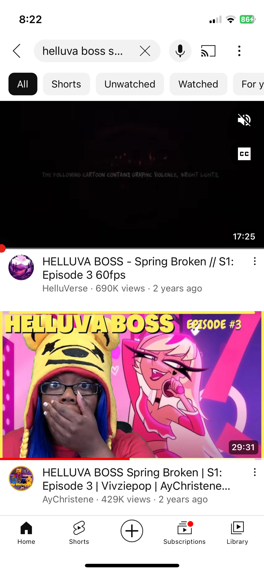 I can’t find Spring Broken on YouTube searches, why is that? | Fandom