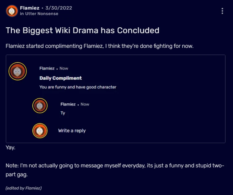 Remember The Biggest Wiki Drama Fandom