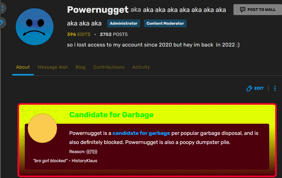 Who the hell did this | Fandom