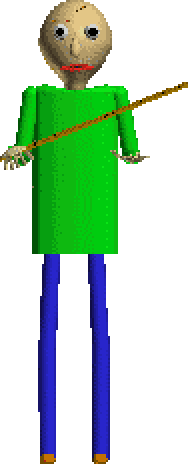 Baldi does not even look mad when he is angry | Fandom