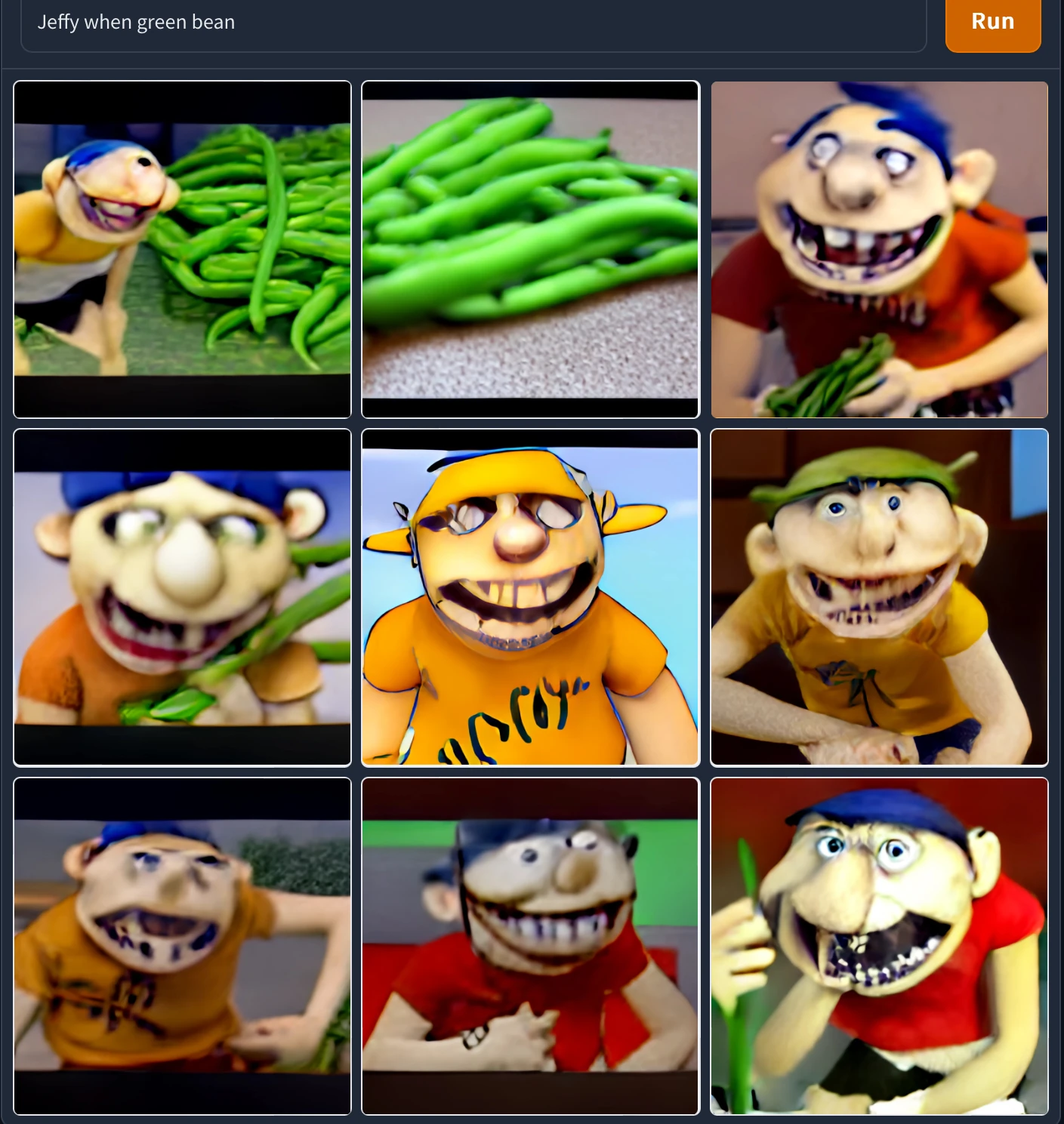 Jeffy when green bean again. | Fandom