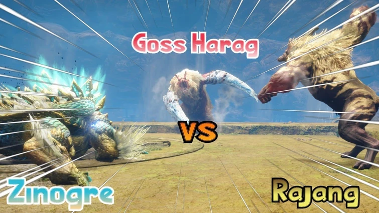 Zinogre vs Goss Harag vs Rajang | Fandom