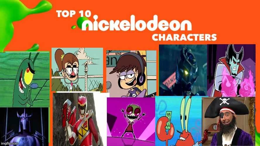 Top 10 Favorite Nickelodeon Characters | Fandom