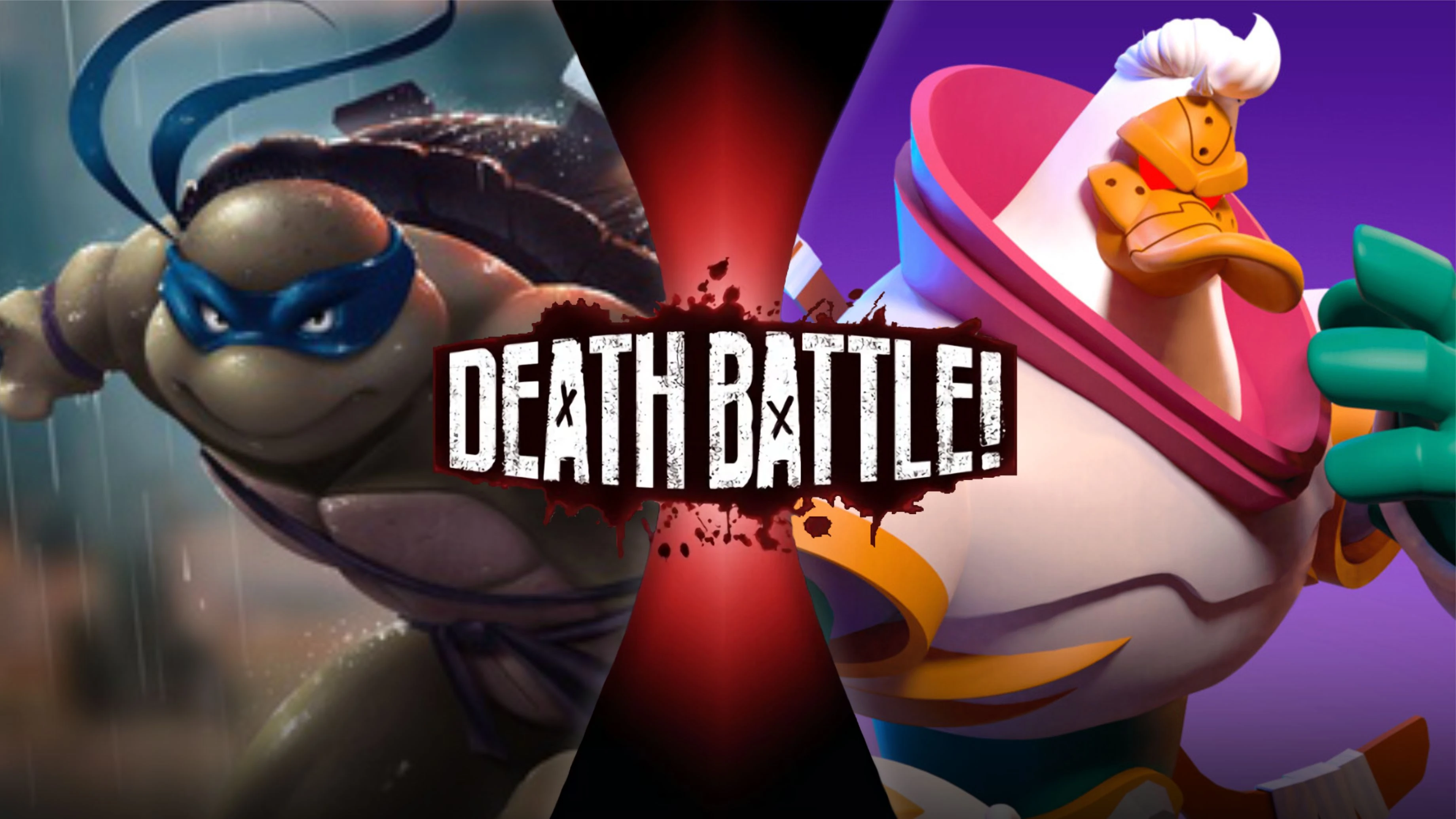 Leonardo (TMNT) VS Wildwing Flashblade (Mighty Ducks : The Animation ...