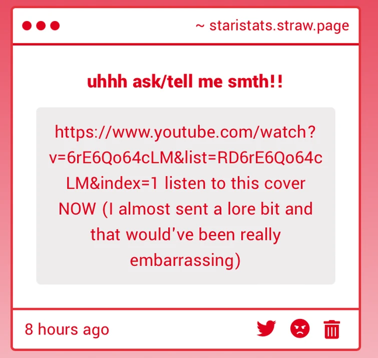 okay chat who sent me these grgrgg (straw.page art/messages) | Fandom