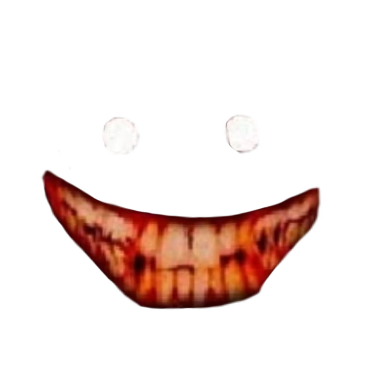 Cleaner version of scp-087-b face (aka the face that everyone fucking uses for their entities ...