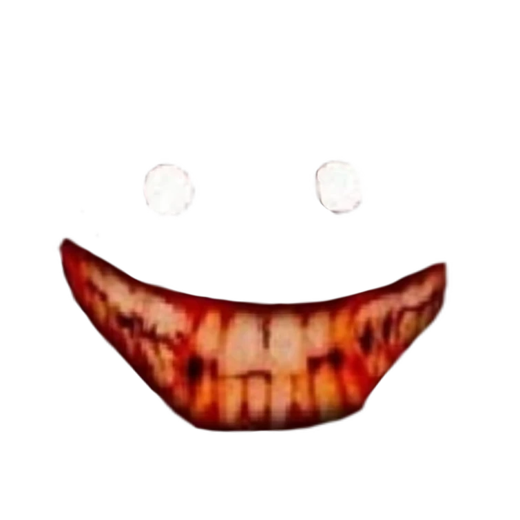 Cleaner version of scp-087-b face (aka the face that everyone fucking ...