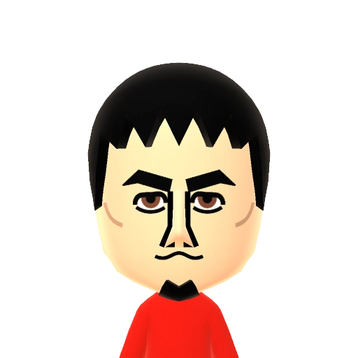 Since everyone is posting custom Miis. I'll post two of mine that I ...