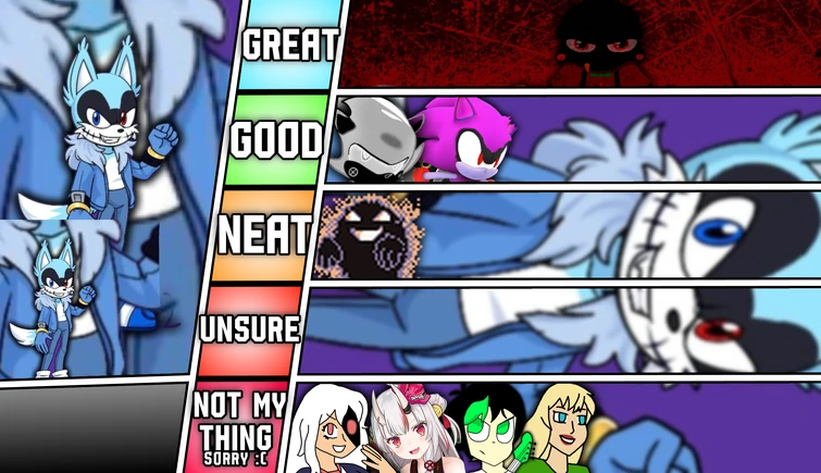 Eric blazer the best Sonic oc of all time tier list‼️‼️ | Fandom