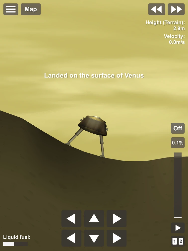 My first (successful) Venus landing. | Fandom