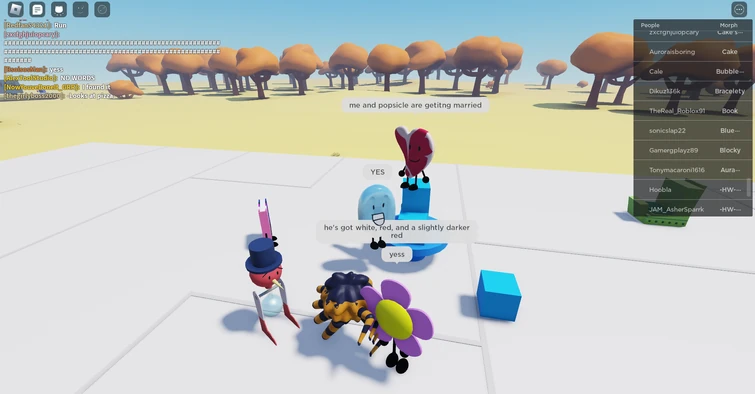 bfdi rp screenshots | Fandom