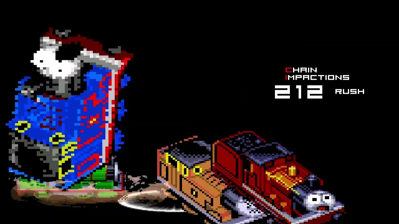 Thomas Billy (Thomas Recolor) & Percy Vs Crazy James M.U.G.E.N fight ...