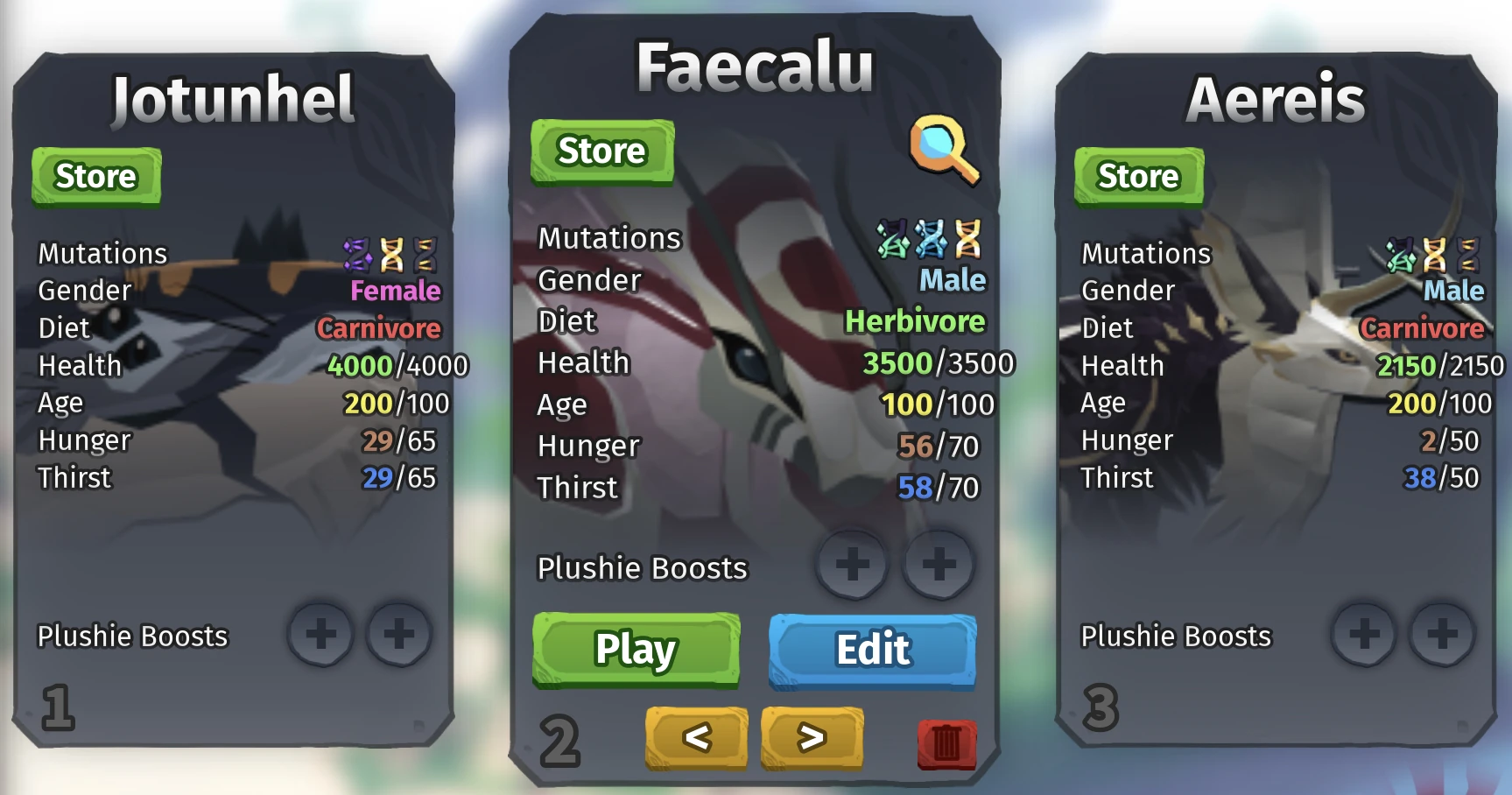 SELLING 3 RARE TRIPLE MUT CREATURES | Fandom