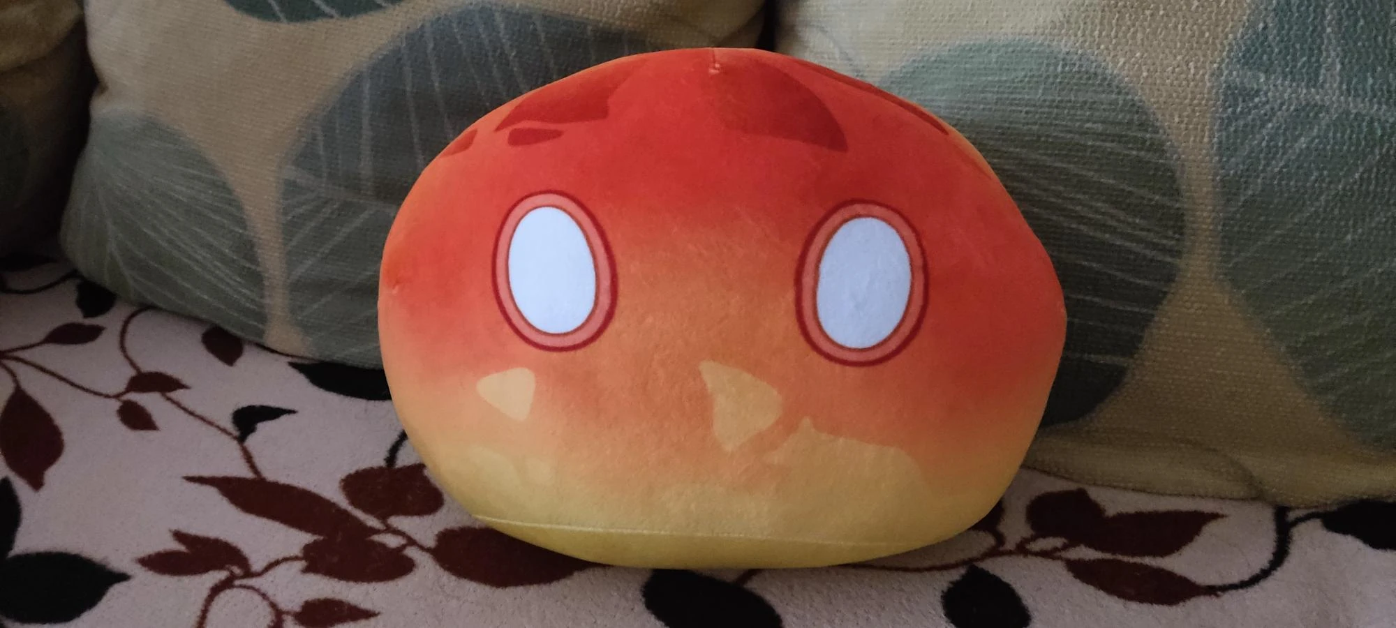 So, the Pyro Slime plushie I ordered last Friday on my bday finally ...