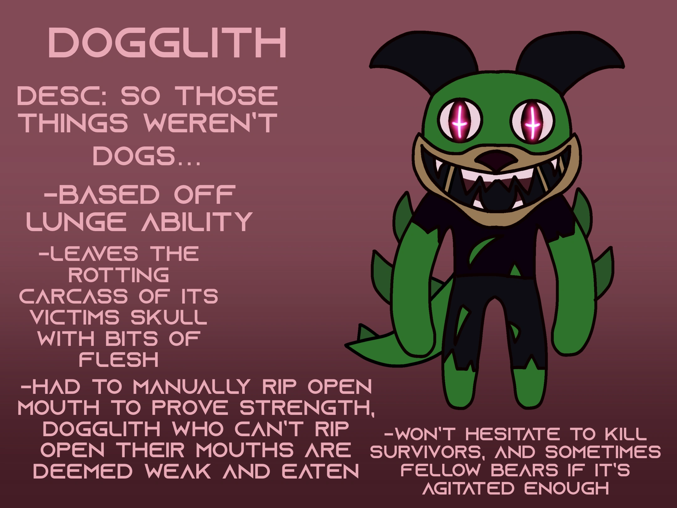 Doggle Lunge skin concept (kind of over designed and goofy) | Fandom