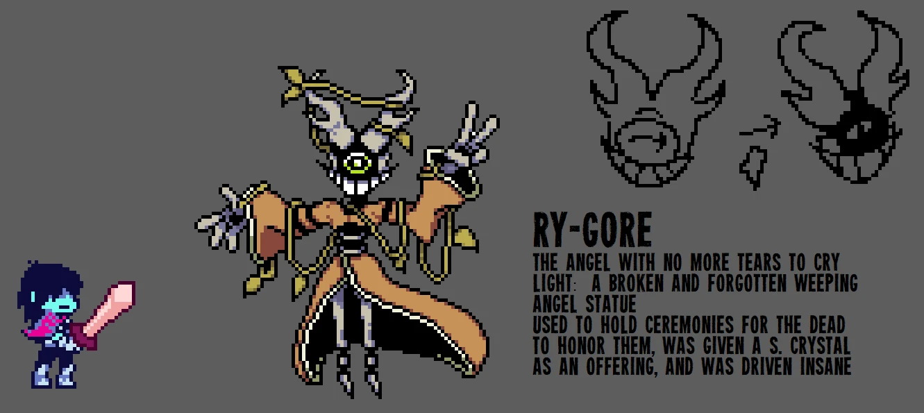 idk deltarune secret boss concept | Fandom