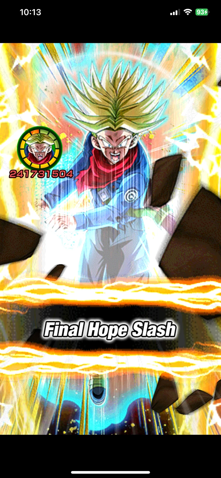 So, I went back in to get the true mega nuke test for eza trunks, the ...