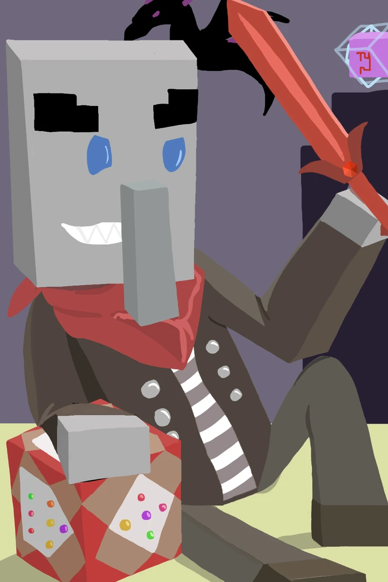 “Ok imma try drawing that one character i drew like a year ago to see ...