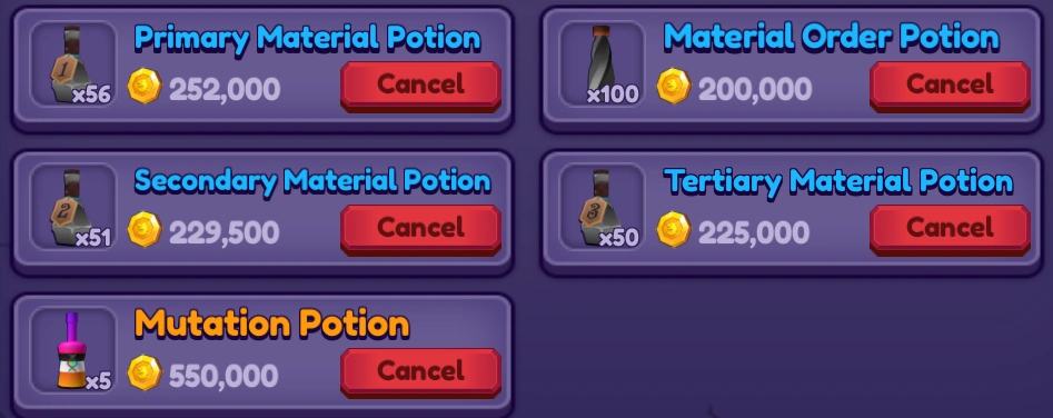 Anyone looking for Material potions? | Fandom