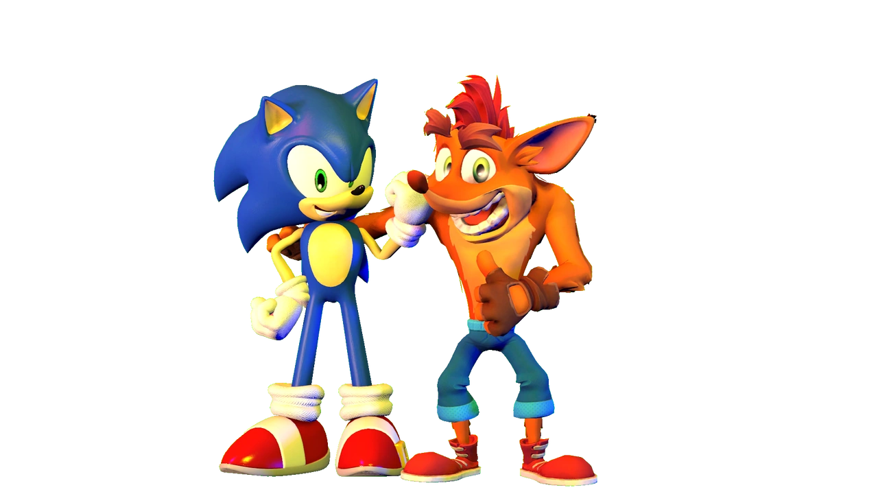 Fanart #4: Sonic joining with Crash Bandicoot! | Fandom