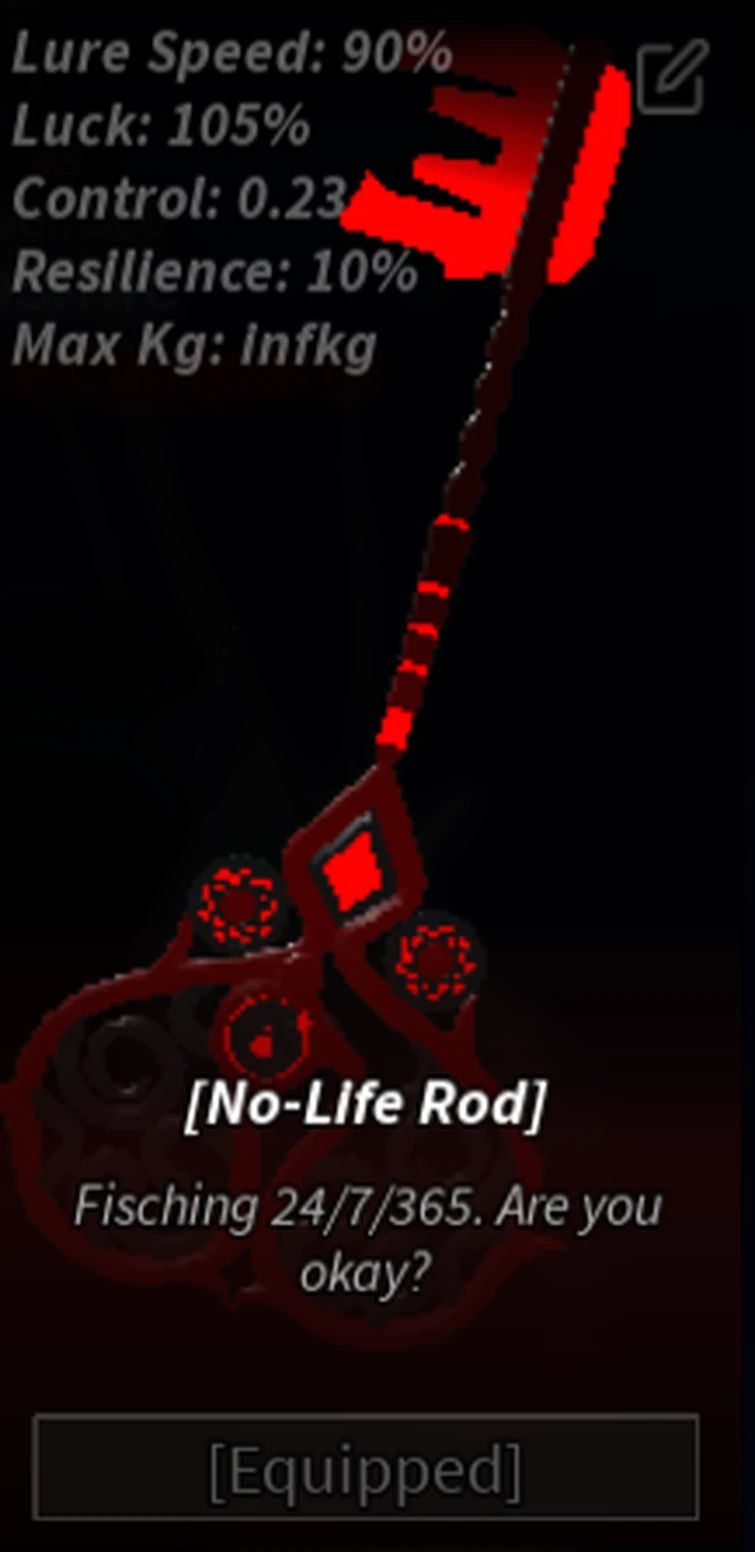 I finally got the no life rod | Fandom