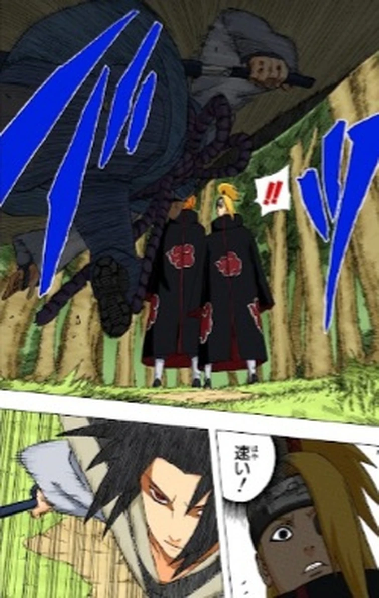 Deidara vs Naruto Modo Sennin | Fandom