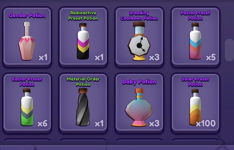 lf gender pots & legacy pots | Fandom