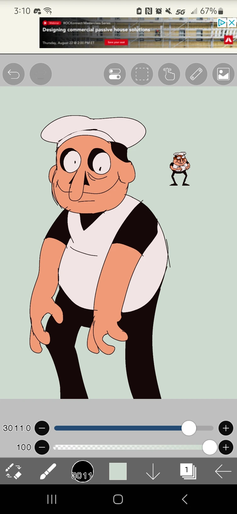 first time drawing fake peppino | Fandom