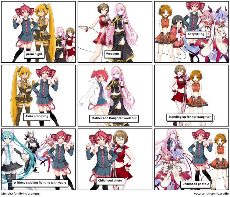 MeiLuka family headcanon prompts | Fandom