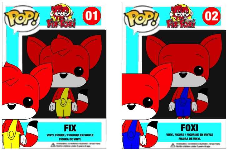 Fix and Foxi in Funko Pop Boxes | Fandom