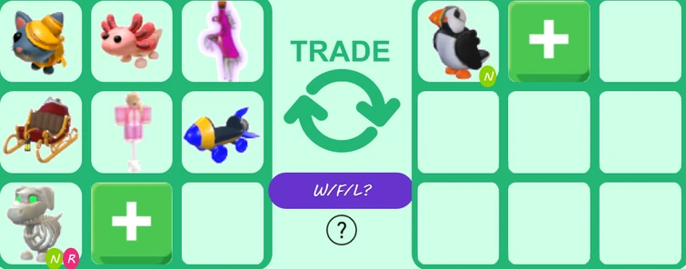 anyone wana do one of my trades for a neon puffin? | Fandom