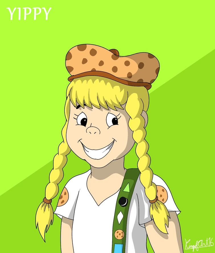 This is my style of Yippy, and I inserted it onto her fanart gallery ...