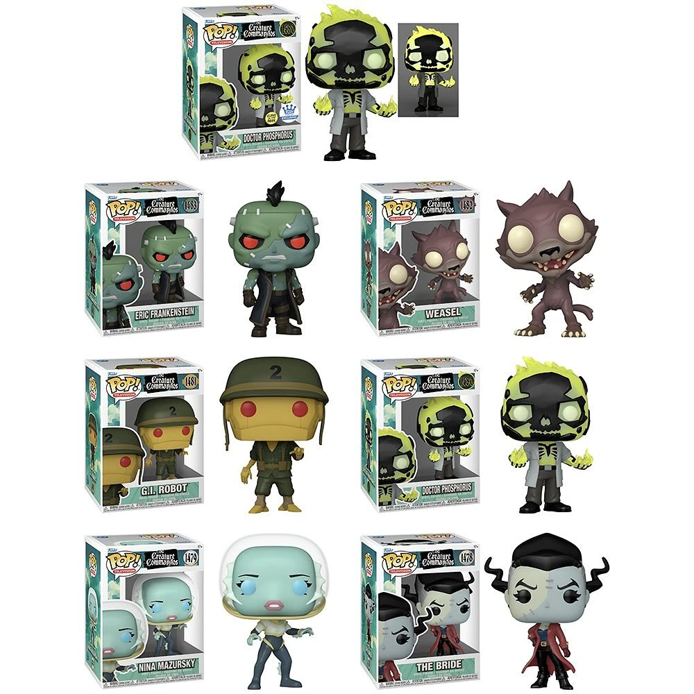 Creature Commandos funko pops | Fandom